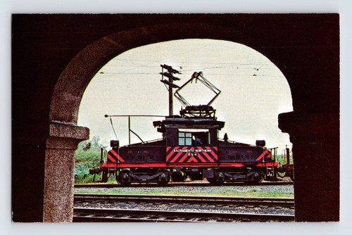Postcard Railroad Train Sacramento Northern Steeple Cab Electric 1970s ...
