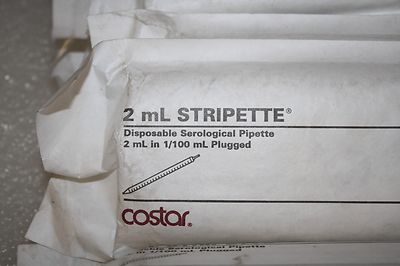 Corning Costar Stripette serological pip 2mL IN 1/100 mL PLUGGED ...