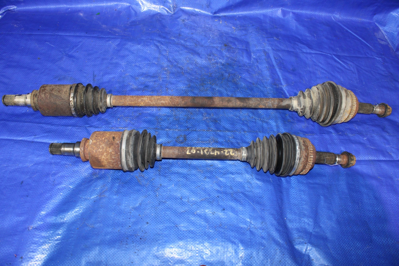 2007 TOYOTA MATRIX 1.8L 4CYL AUTOMATIC FRONT CV AXLES 1ZZFE | eBay