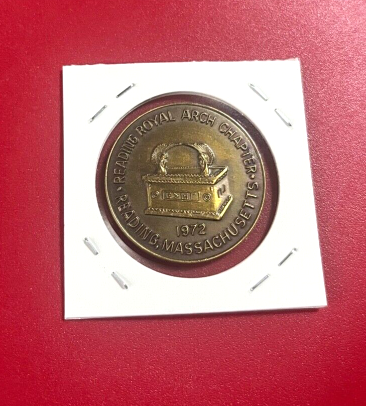 1972 READING ROYAL ARCH CHARTER READING MASSACHUSETTS MASONIC TOKEN | eBay