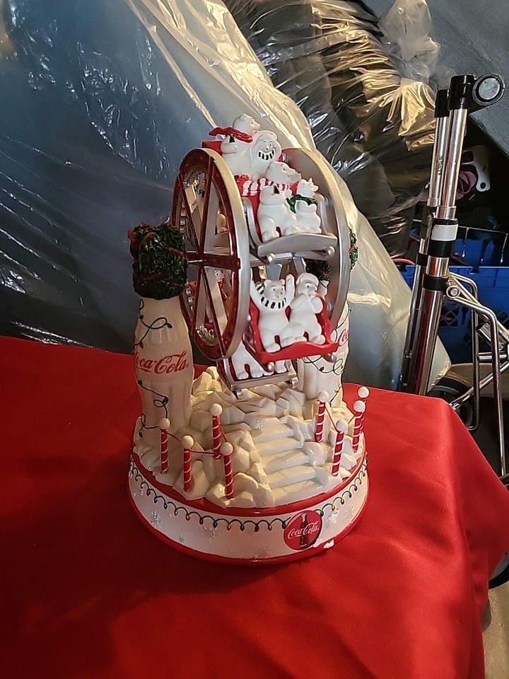 Hamilton Coca Cola Polar Bear Winter Wonderland Ferris Wheel 9.5 ...