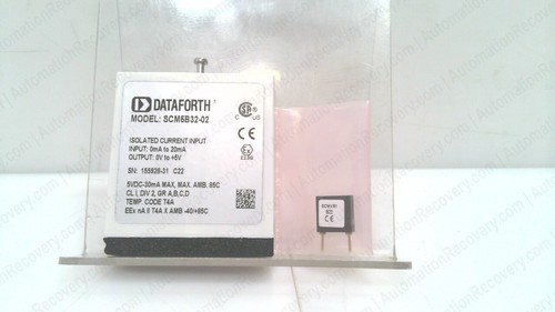 DATAFORTH SCM5B32-02, ANALOG CURRENT INPUT MODULE, NEW* #336721 | eBay ...