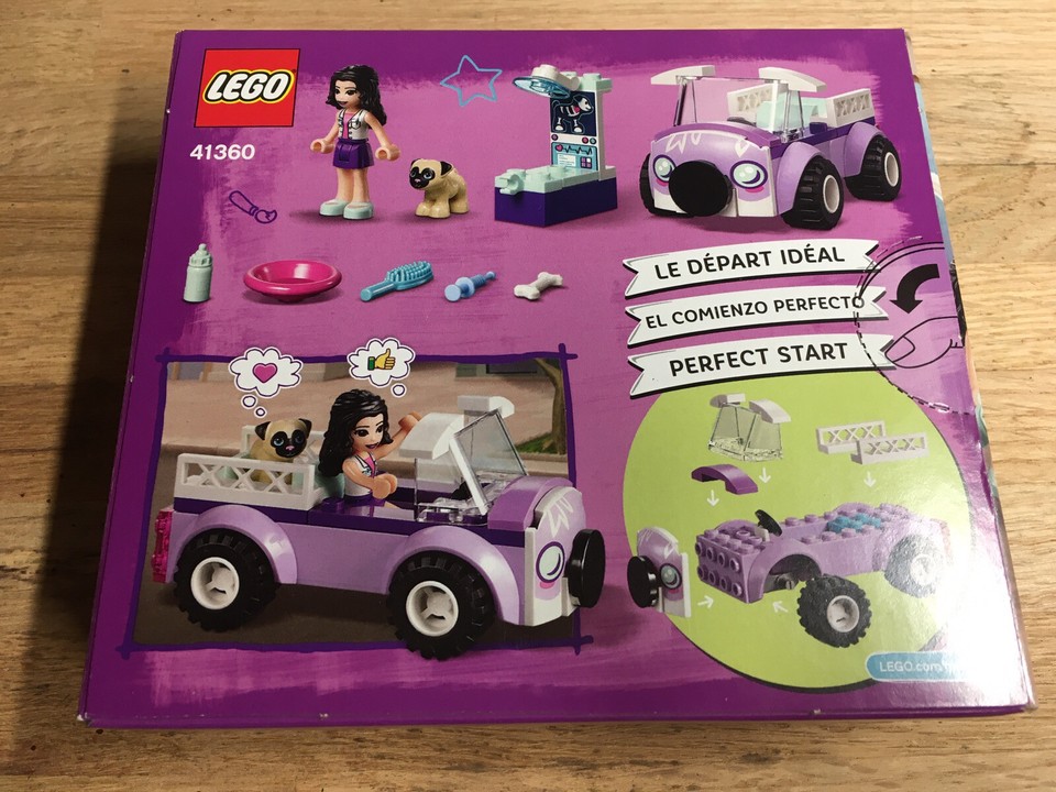LEGO Friends Emma's Mobile Vet Clinic 41360 Set. New In Sealed Box ...