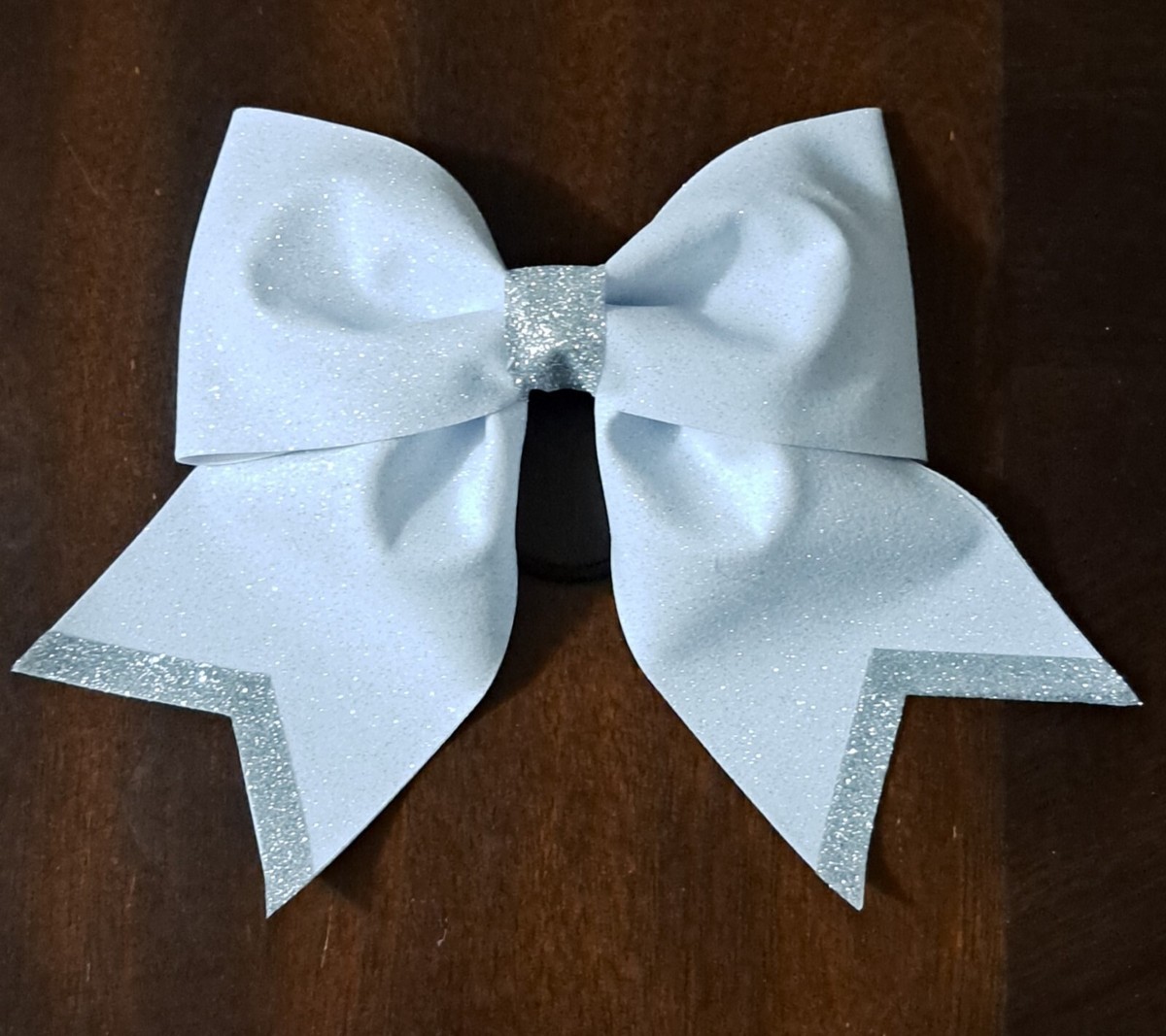 White Cheer Bow