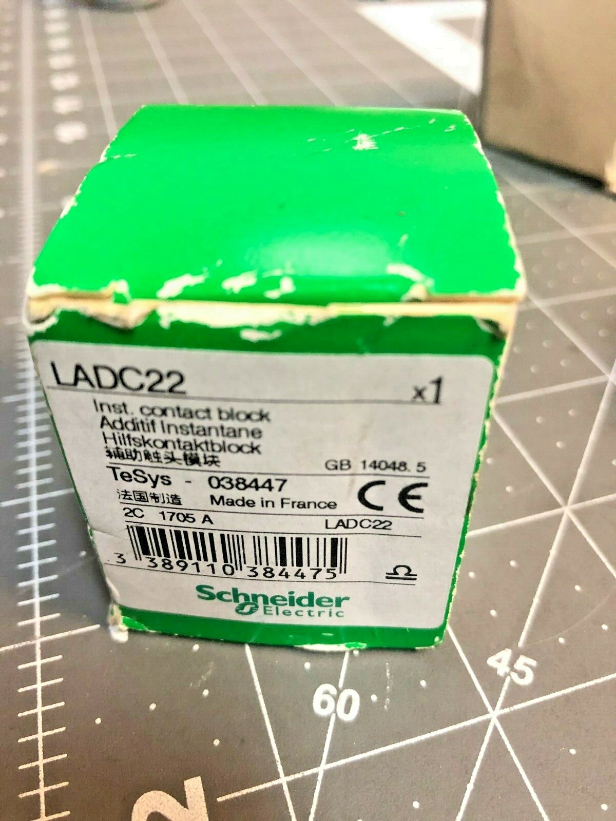 SCHNEIDER ELECTRIC - LADC22 - CONTACTOR AUXILIARY CONTACT BLOCK IEC | eBay