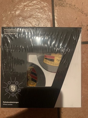 porsche center hub cap set coloured new 00004460705 | eBay