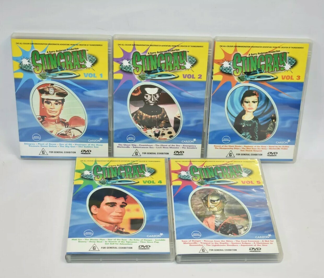 Stingray The Complete Series 5 DVD Box Set PAL Region 4 Gerry Anderson ...