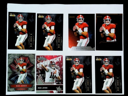 2021 Mac Jones Rookie Card Lot 8 Cards | eBay