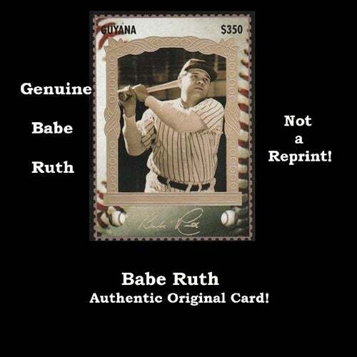 GENUINE Babe Ruth 100th Anniversary AUTHENTIC & ORIGINAL 1 Baseball ...