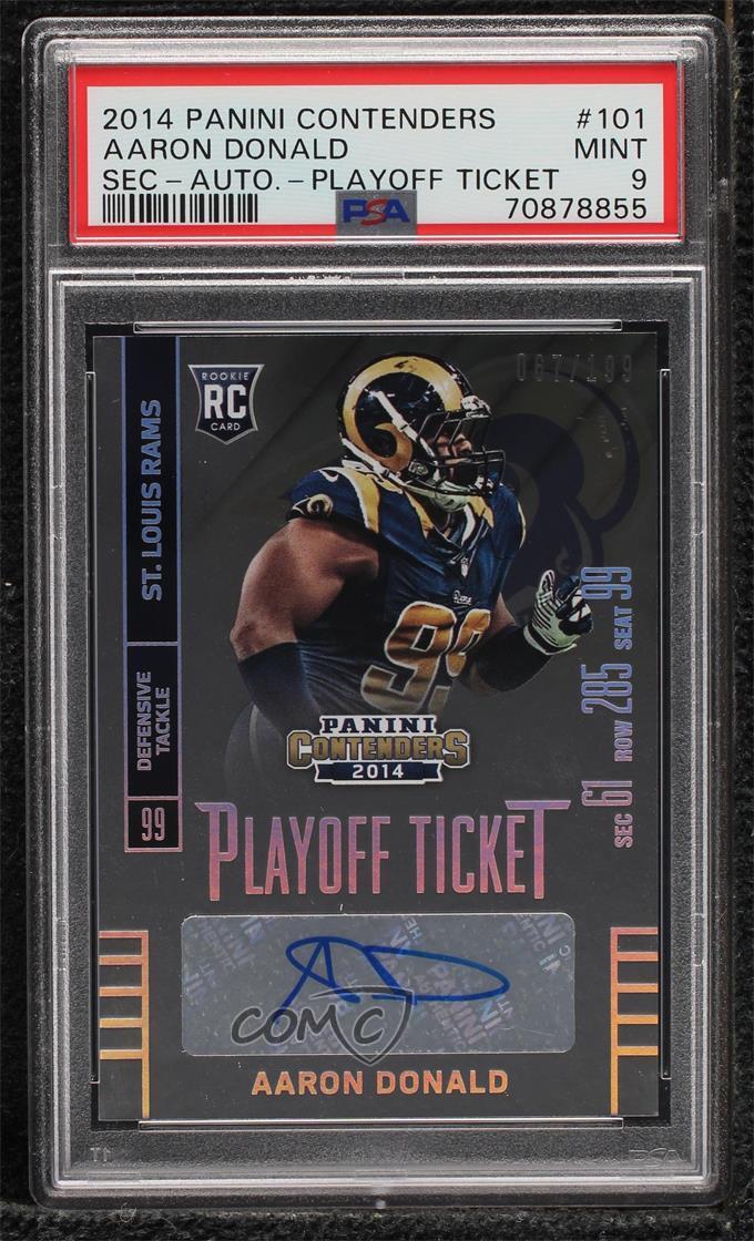 Aaron Donald Autographed Memorabilia | Signed Photo, Jersey ...