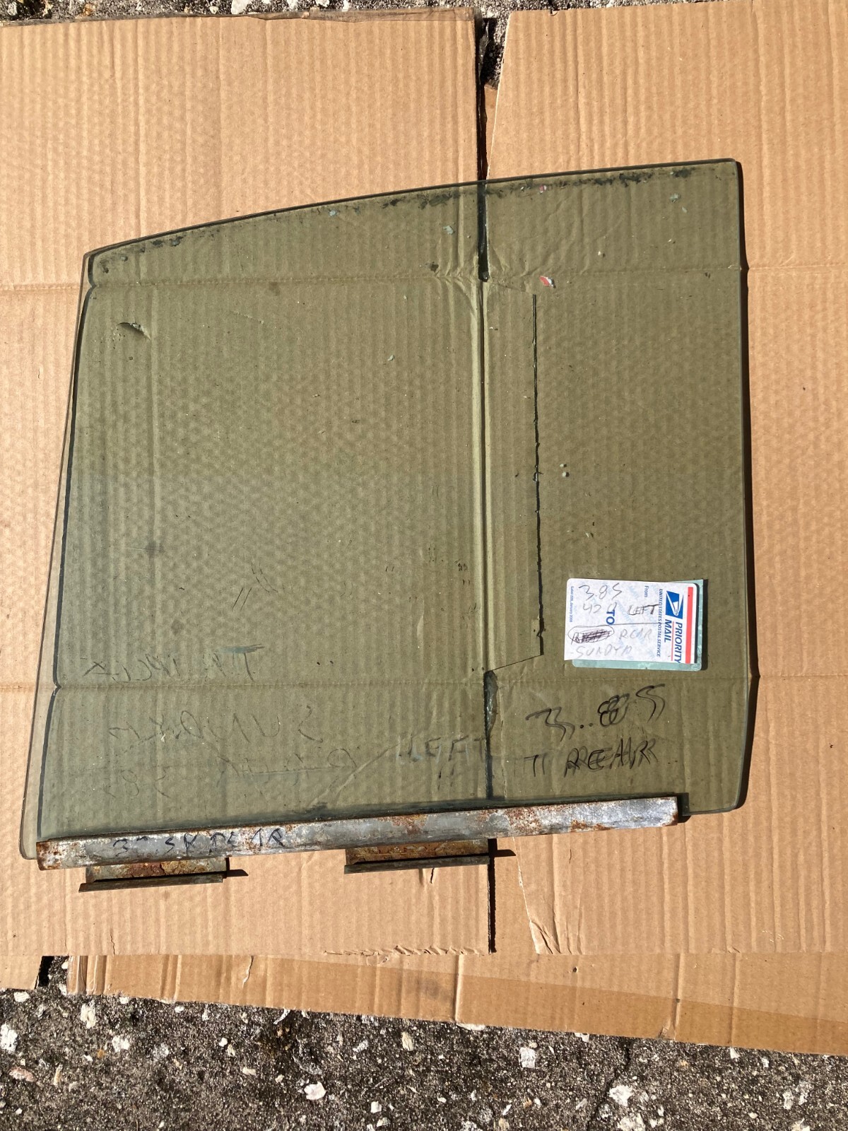 Jaguar 3.8S, 420 Left Rear Triplex SUNDYM TintedDoor Window Glass | eBay