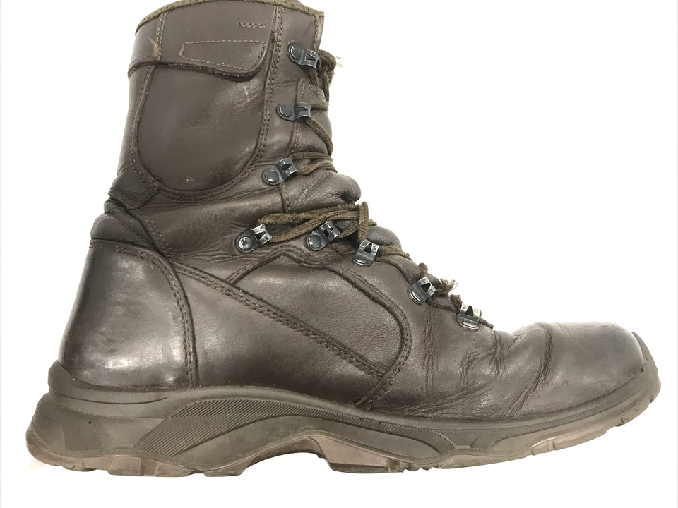 British Army YDS Swift Temp Brown Leather Gore-Tex Boots UK 10M #5013 ...