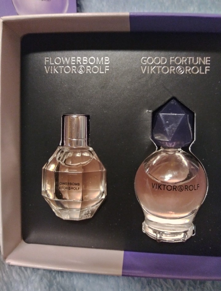 Viktor And Rolf Flowerbomb And Good Fortune Gift Set Of 2 Fragrances | eBay