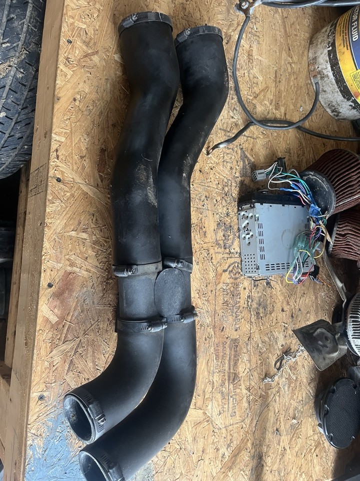 88-97 Ford Truck Efi 460 7.5 Air Intake Throttle Body Tubes Hoses F250 ...