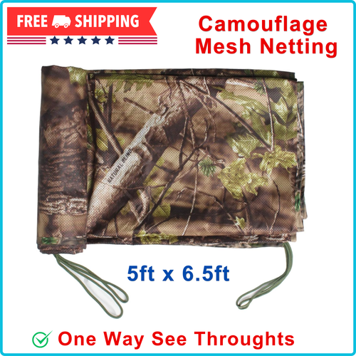 One Way See Through Camouflage Mesh Camo Netting Material For Hunting ...