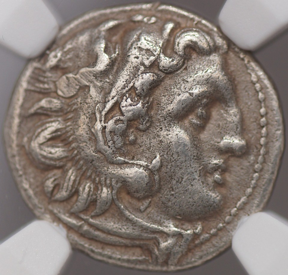 Alexander III the Great. AR Ancient Greek coin Drachm Ionia. NGC VF ...