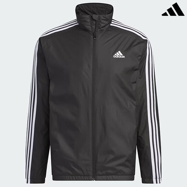 adidas 3S Woven WindReady Windbreaker Jacket Men's Sports adidas 3S Woven WindReady Windbreaker Jacket Men's Sports