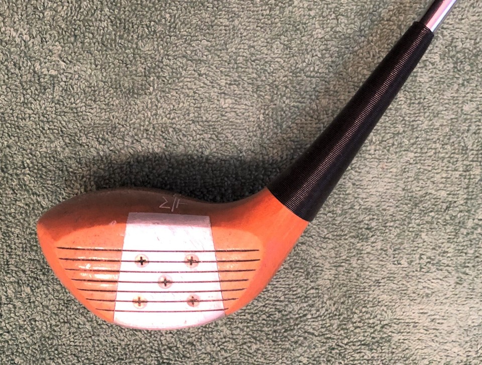 MacGregor Tourney MT Persimmon Driver, RH, 43", Metal Insert, Beautiful ...