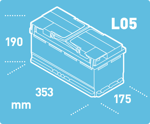 Exide EK950 Stop Start 12V 95AH 850A AGM VRLA Original Genuine OEM 019 ...