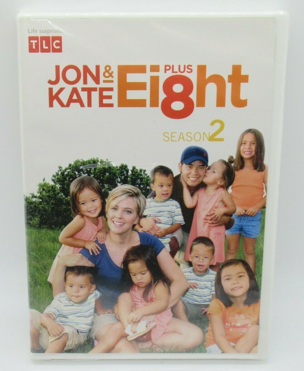 JON & KATE PLUS EIGHT: SEASON TWO DVD, SEASON 2, THE GOSSELIN'S, TLC ...