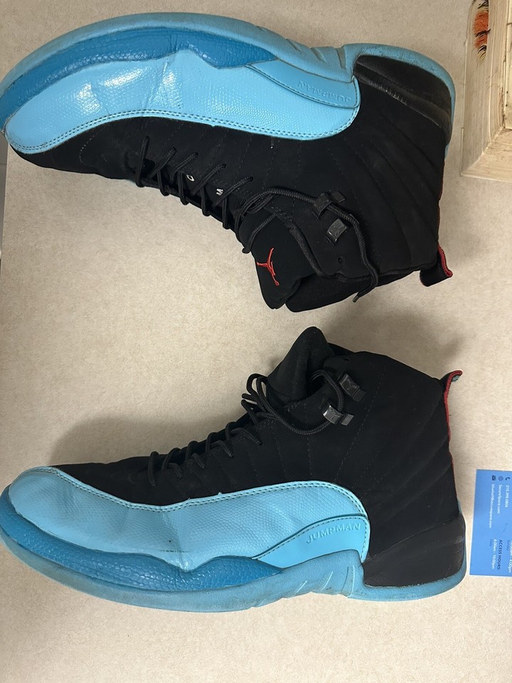 Jordan 12 Retro Gamma Blue Men’s Sneakers- sz 13 | eBay