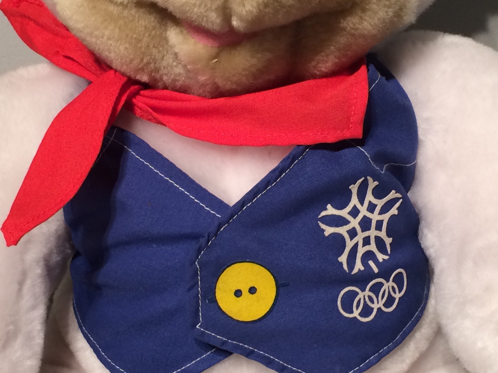 1988 Calgary Winter Olympic Hidy Howdy Cowboy Mascot Plush Toy Teddy ...