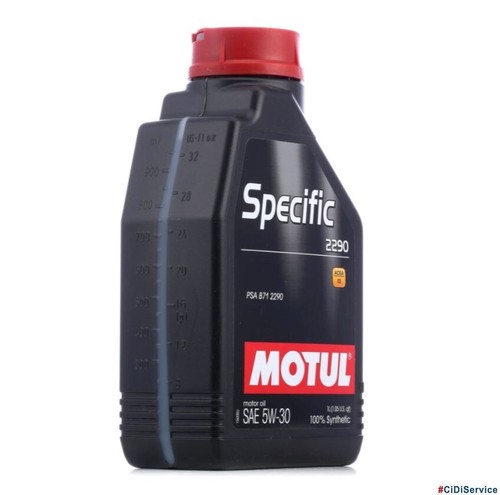 1 Lt Olio Motore Motul 5W30 Specific 2290 Acea C2 PSA B71 2290 Citroen ...