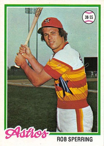 1978 Topps #514 Rob Sperring EX/NM Astros J2M | eBay