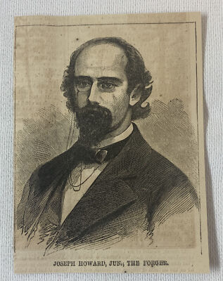 1864 magazine engraving~ JOSEPH HOWARD The Civil War Gold Hoax ~ THE ...