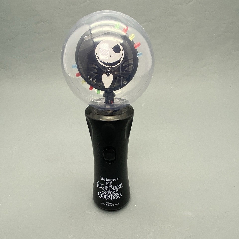 Disney NBC Jack Skellington LED Light Spinner Wand 2023 Halloween | eBay