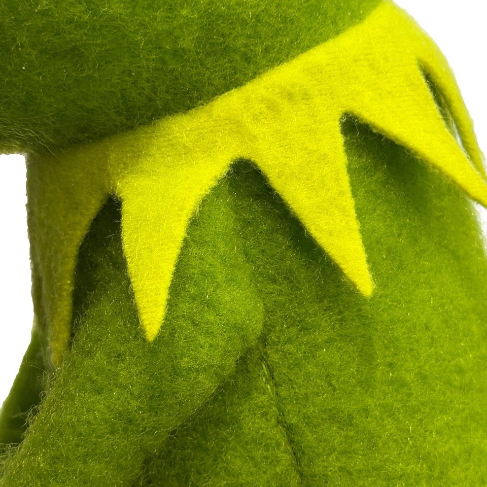 Vtg Jim Henson Muppets Kermit the Frog Plush 1976-78 850 Felt Mouth | eBay