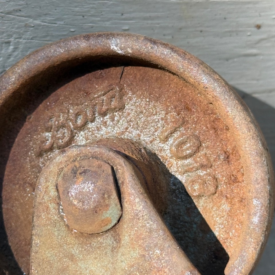 Bond 1018 3M Tobacco Dolly Set of 4 Steel Swivel Wheels Vintage ...