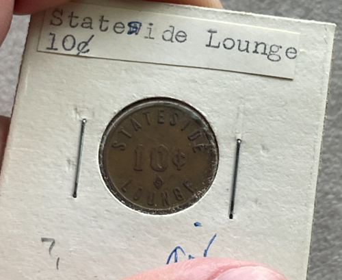 Stateside Lounge Vietnam 10 Cents Military Trade Token L2 | eBay