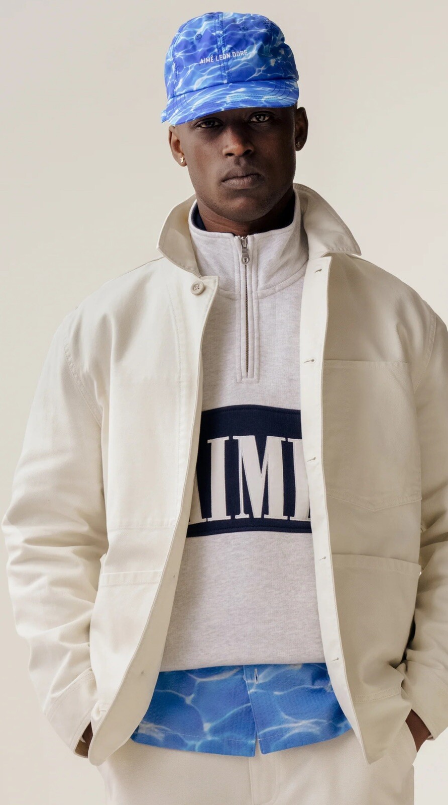 Aime Leon Dore Cycling Dad Hat Blue Water Adjustable Rare OSFA ALD Cap ...