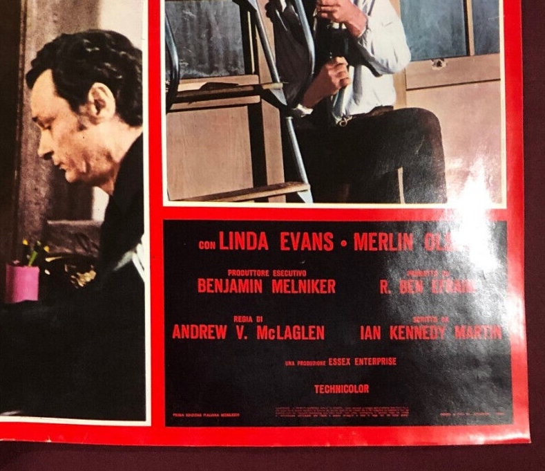 MITCHELL MOVIE POSTER ITALIAN 1975 JOE DON BAKER LINDA EVANS 3 | eBay