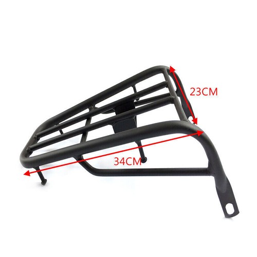 Aluminum Motorcycle Rear Luggage Rack Cargo Frame Support Carrier Shelf ...