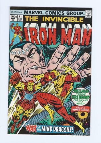 IRON MAN 81 DECEMBRE 1975 IRON MAN CONTRE FIREBRAND | eBay