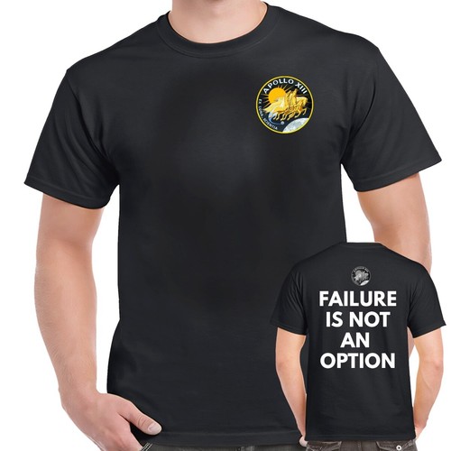 NASA Apollo 13 Failure Is Not An Option Double Sided T-Shirt | eBay