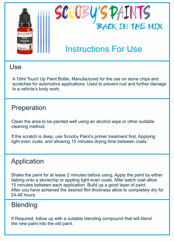 For Honda Premium Crystal Red Code R565M Paint Touch Up | eBay UK