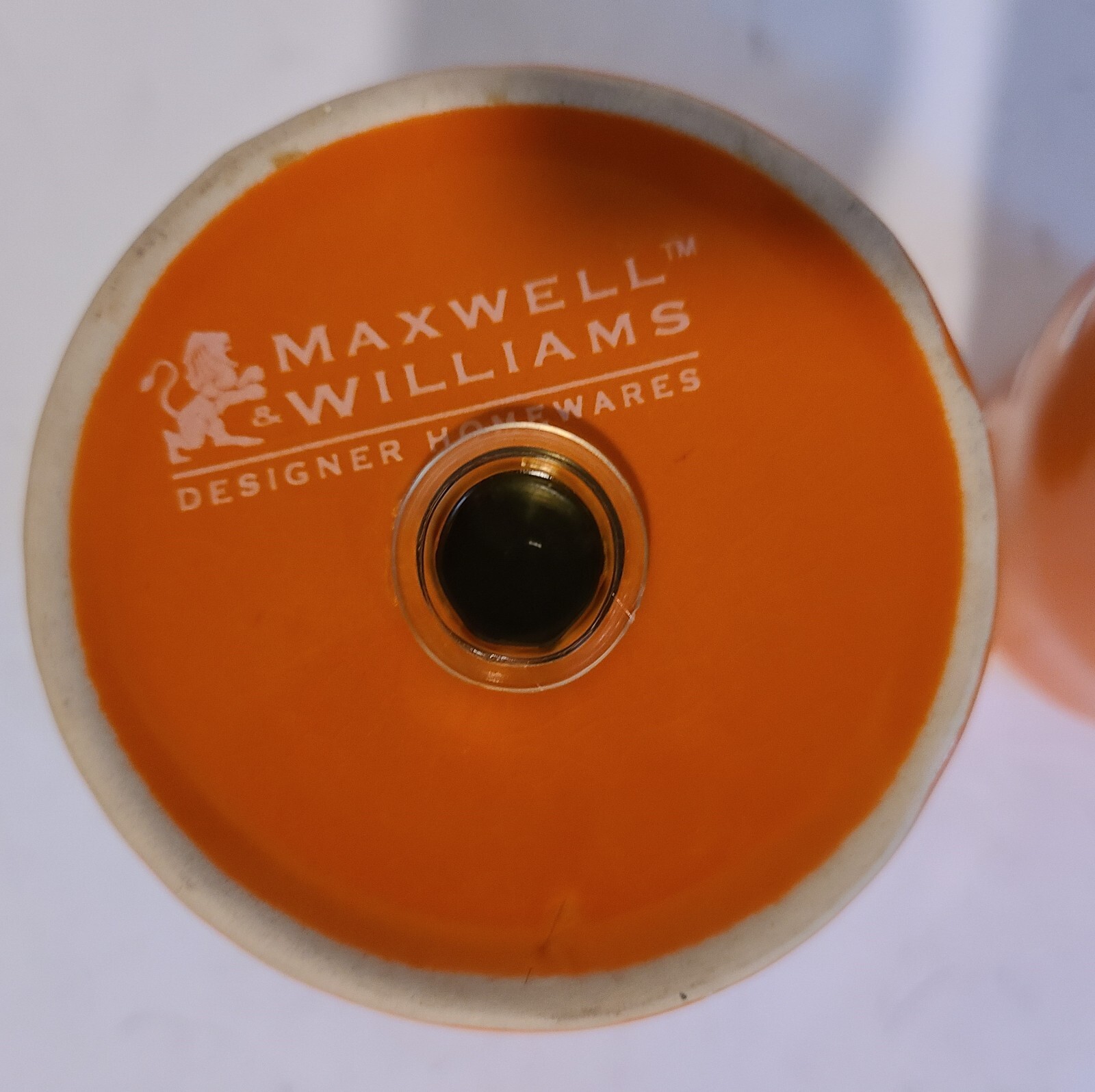 MAXWELL & WILLIAMS SPRINKLE ORANGE POLKA DOT Salt & Pepper SHAKERS 4 ...