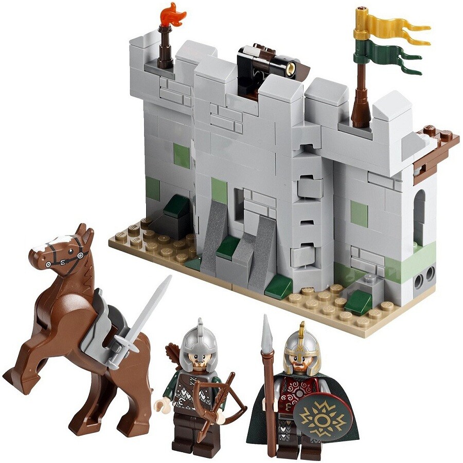 Lego Lord of the Rings 9471 Uruk-Hai Army - Eomer Rohan Soldier ...