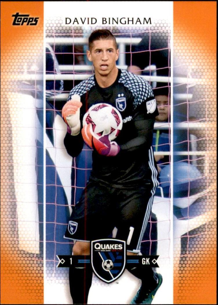 2017 Topps MLS - David Bingham #98 Orange /25 for sale online | eBay