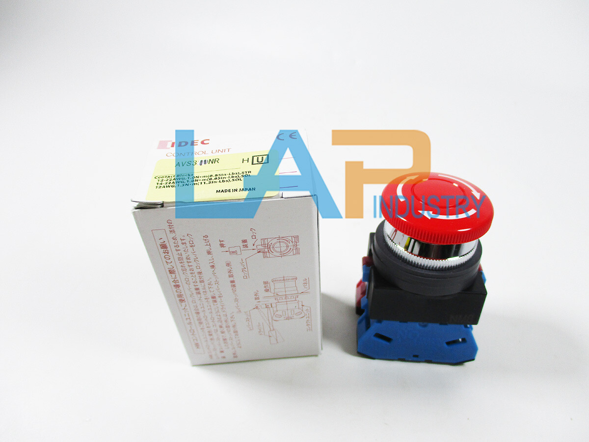 1pcs For Idec Avs311nr Emergency Stop Button Switch Ebay