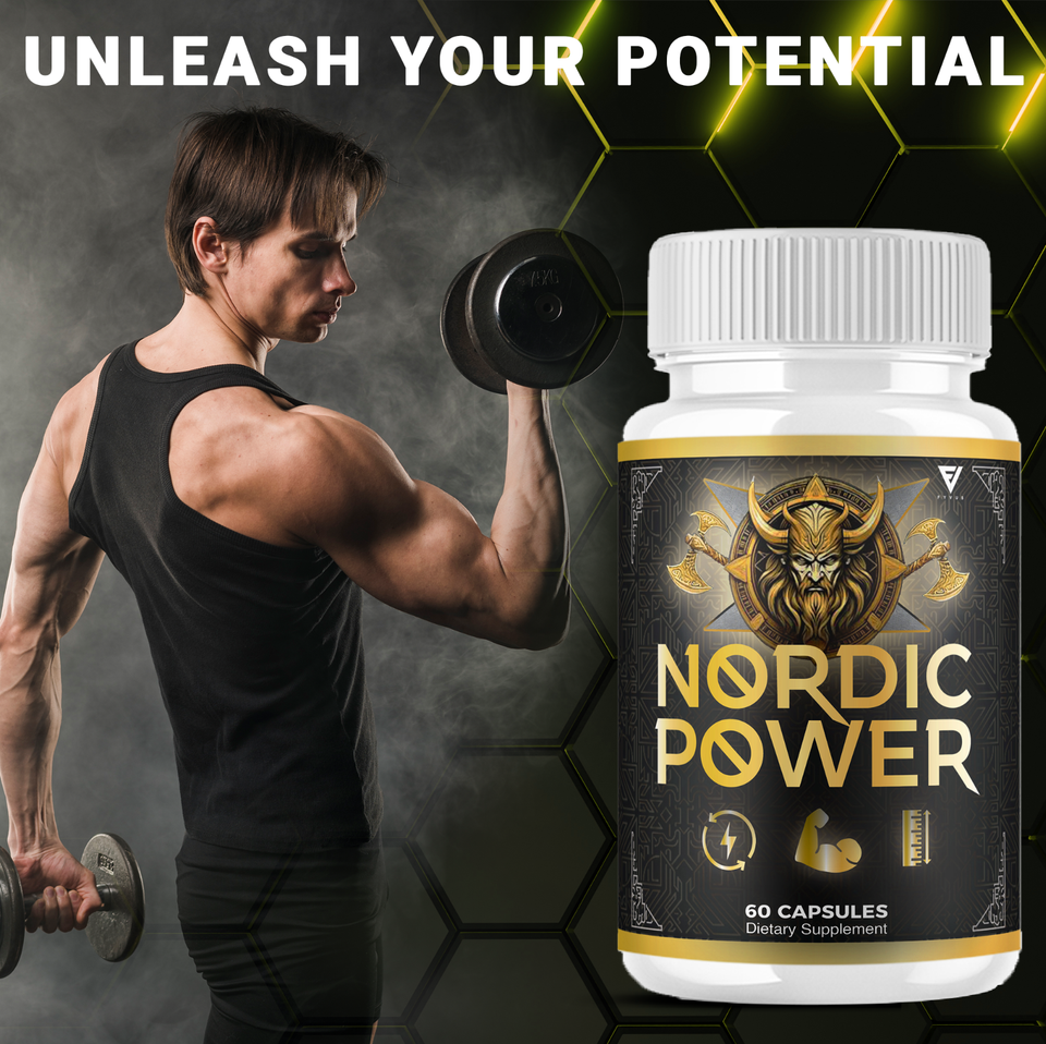 (3 Pack) Nordic Power Pills Nordic Power Performance Supplement (180 ...