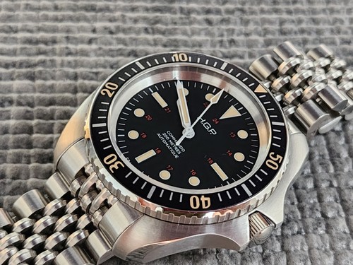 H.G.P. HGP Diver Commando Vintage Dive Watch 200m with Extra Tropic ...