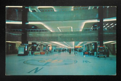 1960 Interior Terminal Greater Pittsburgh Airport Pittsburgh PA ...