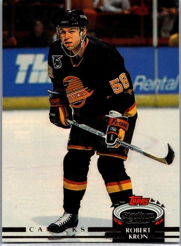 1992-93 Topps Stadium Club Hockey - #155 Robert Kron | eBay