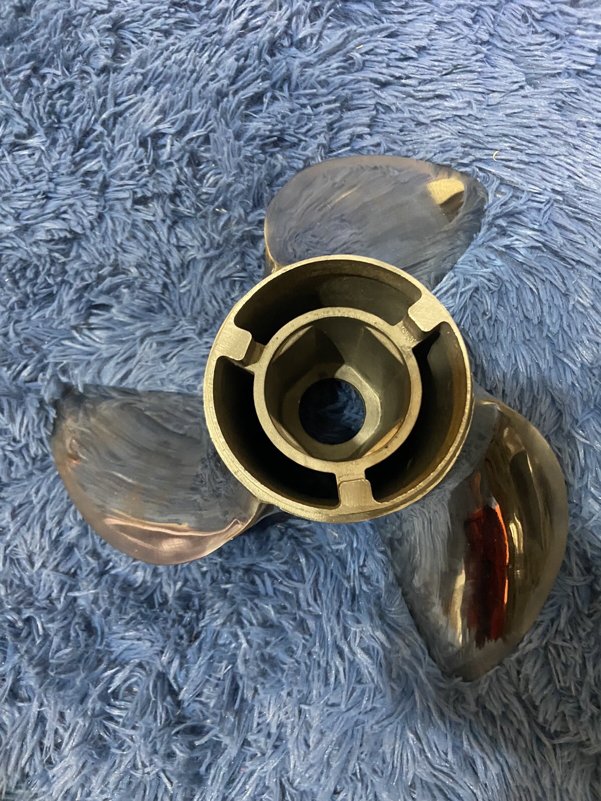 Signature Drag 3 Thru Hub Semi Cleaver Propeller 14 X 24 P for Yamaha ...