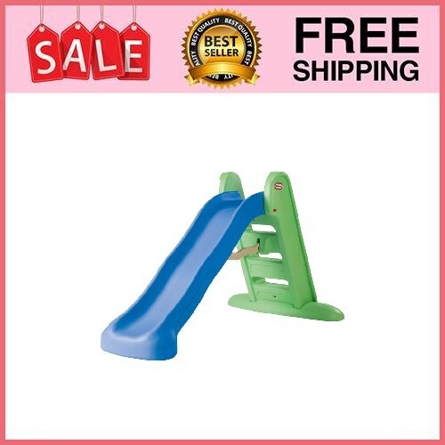 Little Tikes Easy Store Large Playground Slide with Folding for Easy ...