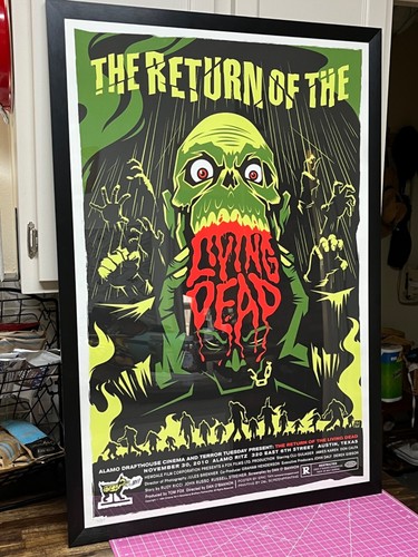 Mondo Return of the Living Dead print - Signed Limited Edition Poster ...